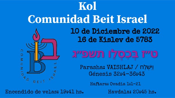 KOL COMUNIDAD BEIT ISRAEL | Genially