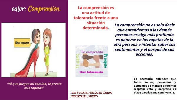 VALOR: COMPRENSION | Genially