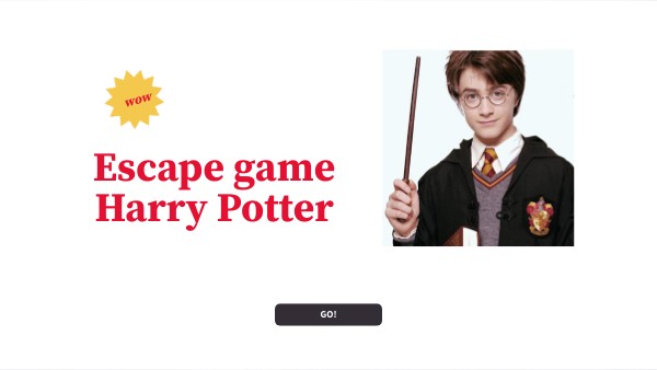 Copie - escape game harry potter | Genially