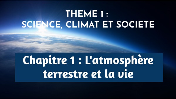 T1 - Activités - THEME 1 Chapitre 1 Tle ES
