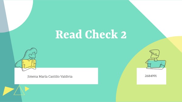 Read Check 2 | Genially