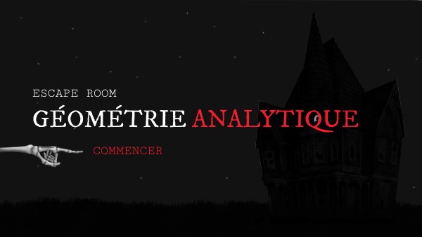 géométrie analytique et système d'équations | Genially
