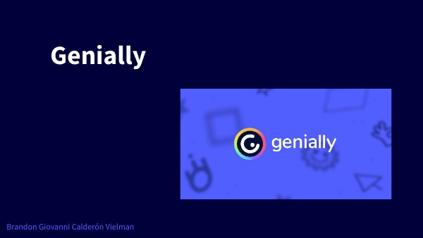 PRESENTACIÓN BÁSICA DARK | Genially