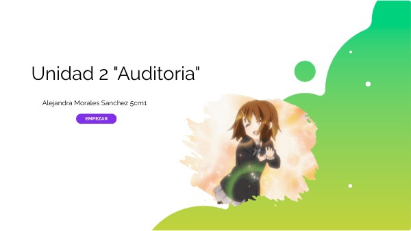 Unidad 2. Auditoria | Genially