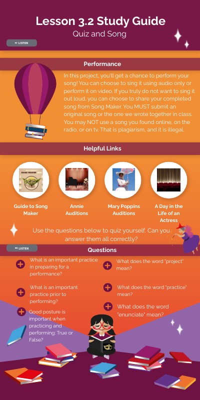 Lesson 3.2 Study Guide