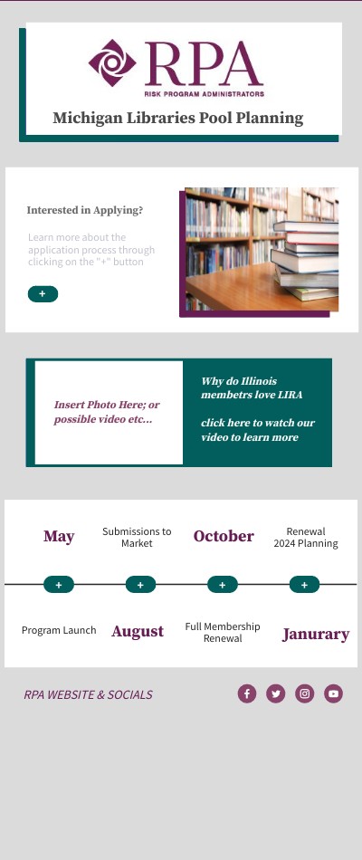 Initial Landing Page Draft | Genially