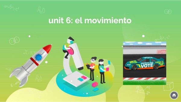 2ºESO FyQ unit 7: el movimiento | Genially