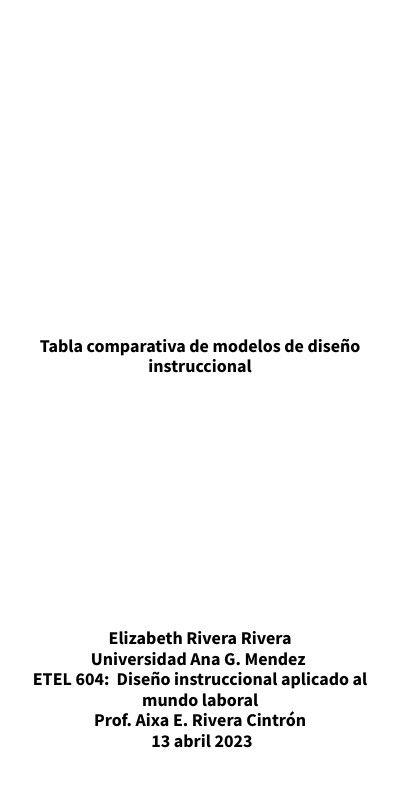 COMPARATIVE PROCESS | Genially