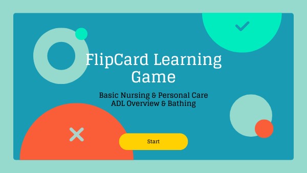 Basic Nursing & Personal Cares - ADL Overview & Bathing | Genially