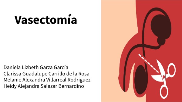 vasectomía | Genially