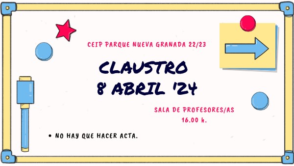 CLAUSTRO 8 ABRIL | Genially