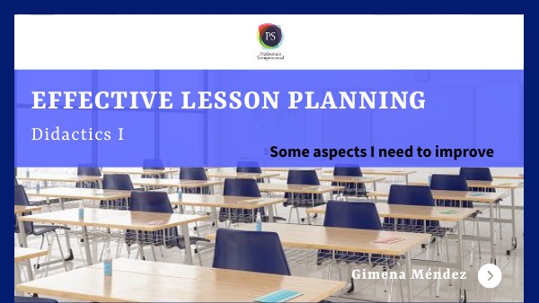 Effective Lesson Planning
