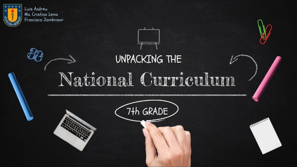 Unpacking the National Curriculum