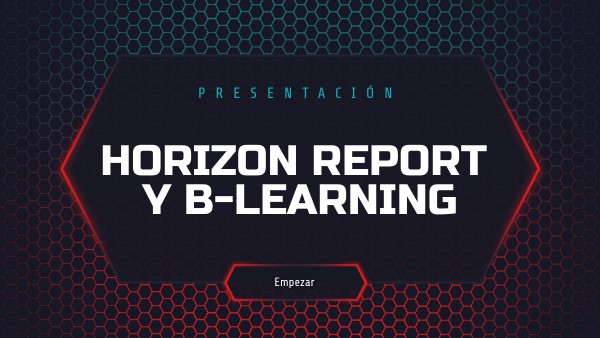 Horizon report y B-learning