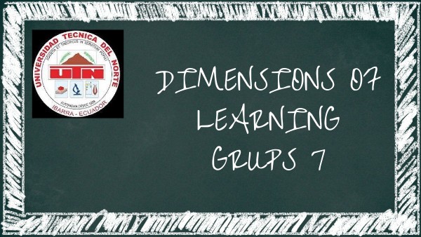 Dimensions of Learning