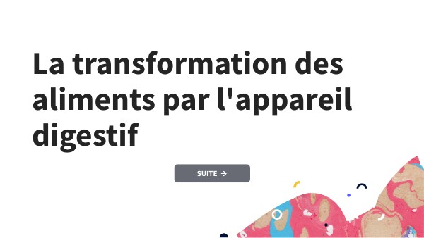 5e digestion complet | Genially