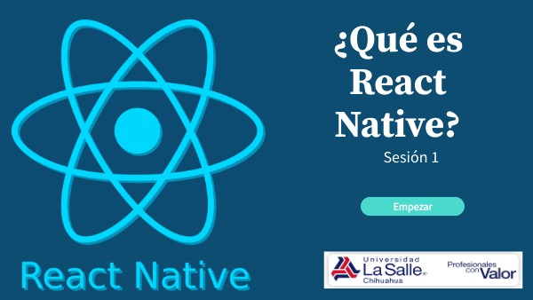 Lección 1 ¿Qué es React Native?