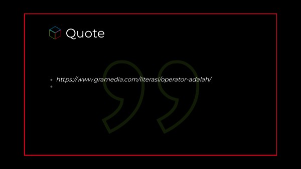 OPERATOR LOGIKA | Genially