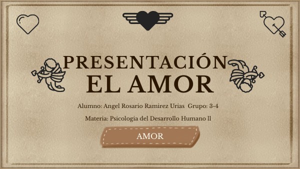 Presentación el amor | Genially