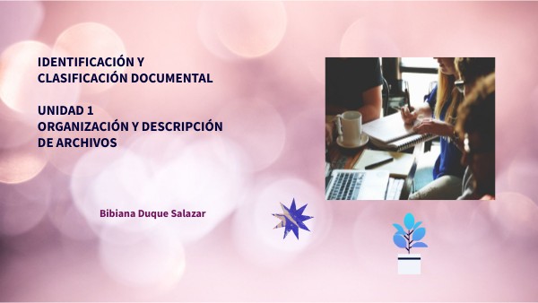 IDENTIFICACIÓN Y CLASIFICACIÓN DOCUMENTAL