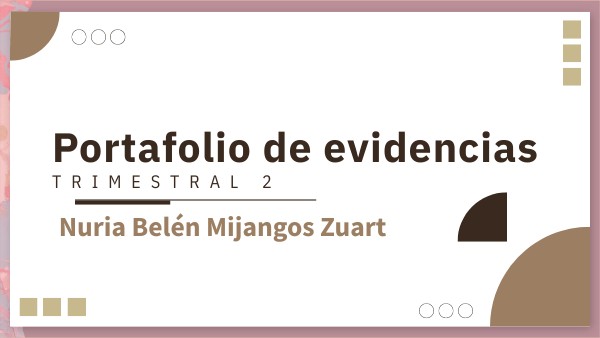 Portafolio digital de evidencias | Genially