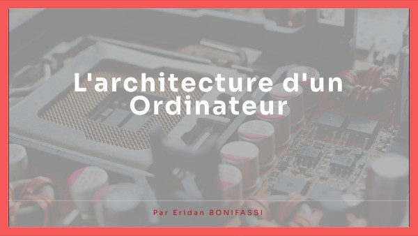 Architecture de l'ordinateur | Genially