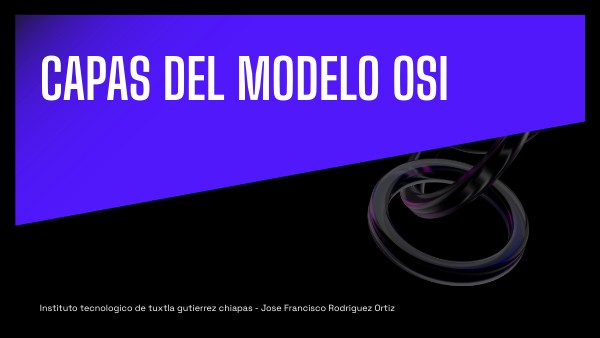 Capas del modelo OSI y sus estándares