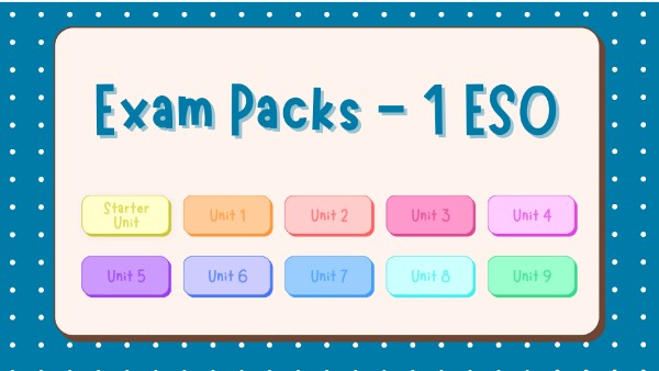 Exam Packs - 1 ESO