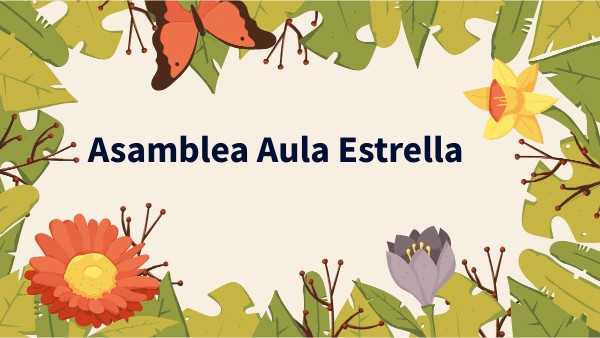 Asamblea aula Estrella