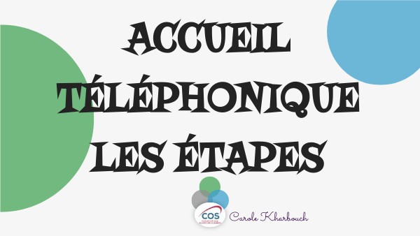 les etapes de l'appel tél | Genially