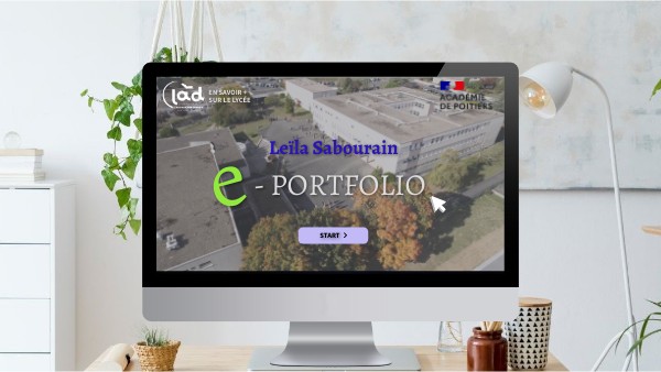 E-Portfolio Leïla SABOURAIN MA | Genially