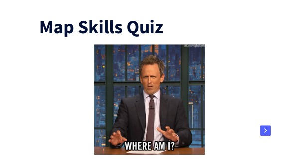 map skills quiz
