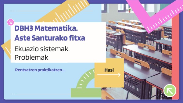 3.DBH Sistemak. Problemak ebazten | Genially