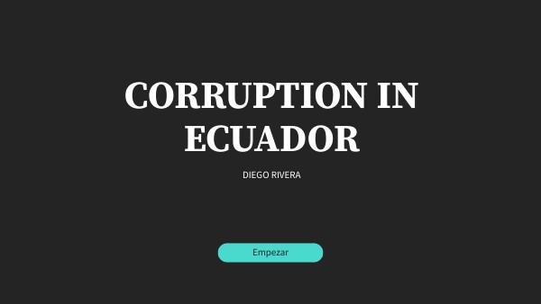 Corruption in Ecuador