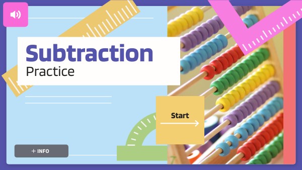 Subtraction Practice | Genially