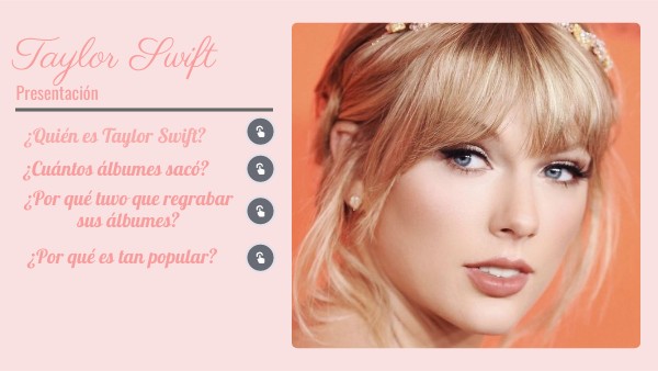Taylor Swift - Presentación. | Genially