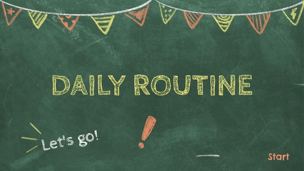 Daily routine | Genially