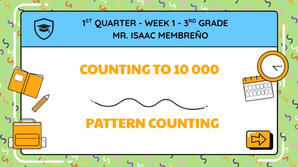 Math - Week 1 - Q1 | Genially