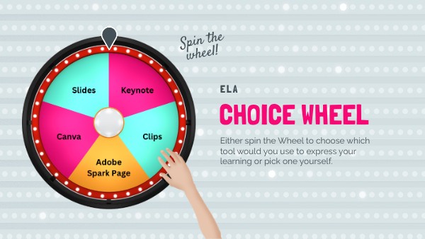 ELA Choice Wheel