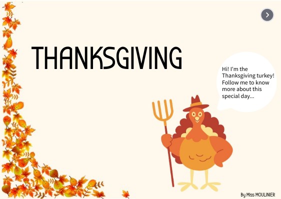 Thanksgiving 5e | Genially