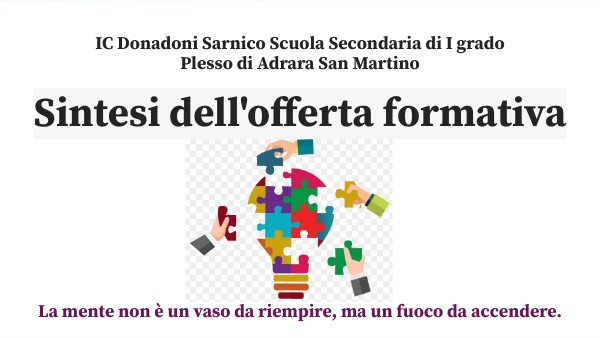 2F Sintesi offerta formativa