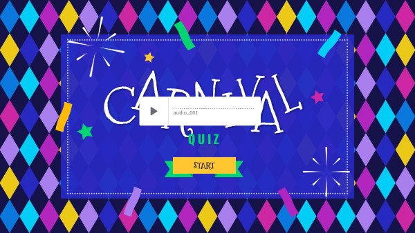 CARNIVAL PARTY QUIZ | Genially