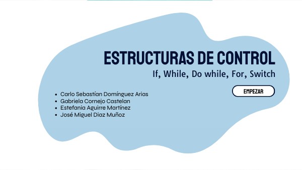 Estructuras de control