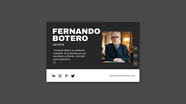 PERSONAL CARD II | Genially