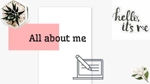 Copy - ALL ABOUT ME | Genially