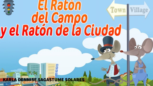 EL RATÓN DEL CAMPO Y DE LA CIUDAD