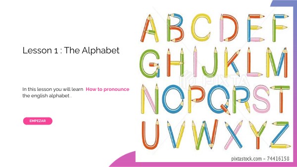 THE ALPHABET | Genially
