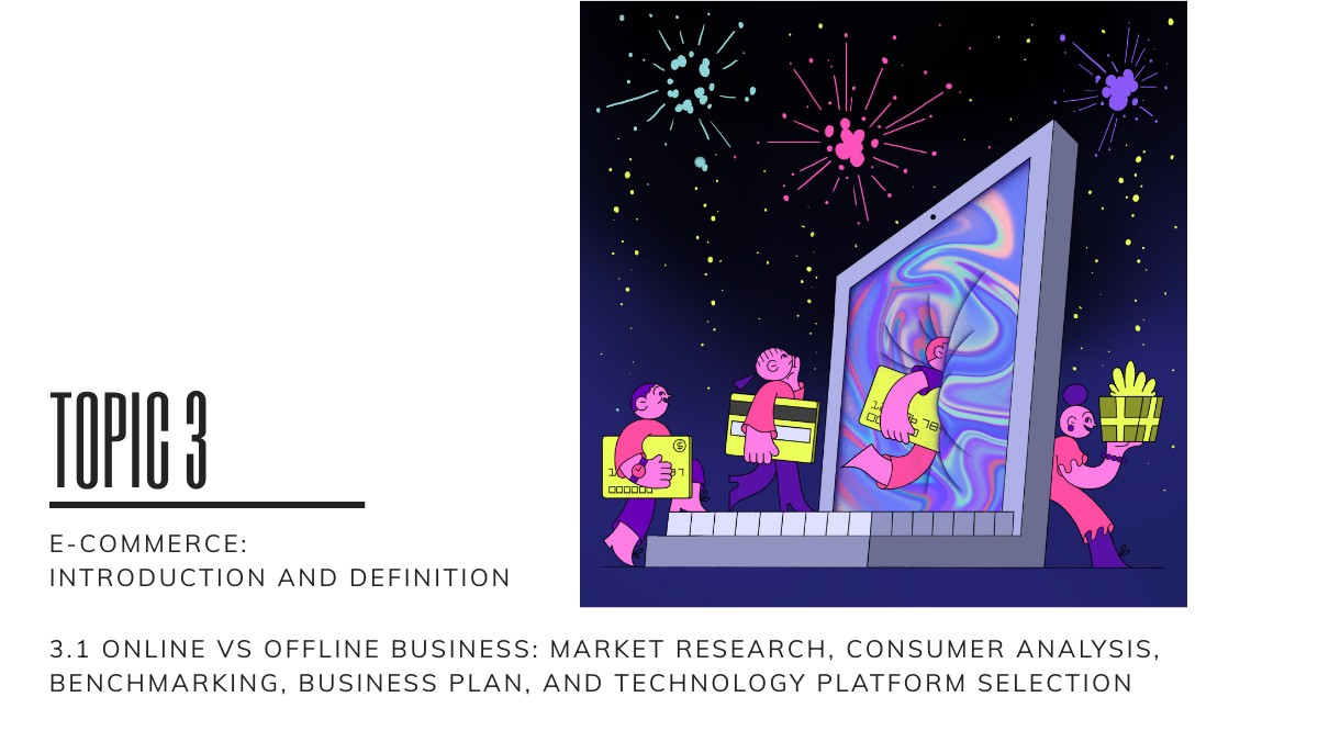 3.1 online vs offline business: market research, consumer analysis, | Genially