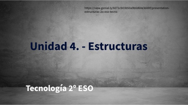 Estructuras 2º ESO