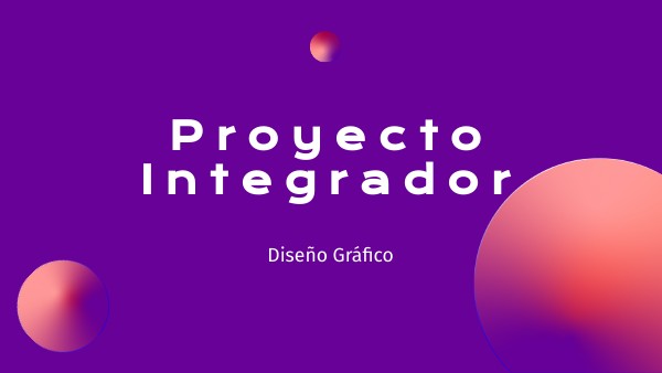 Proyecto integrador | Genially